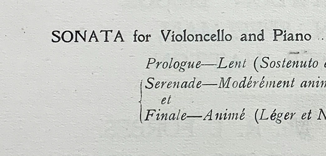 Zer is no modern French Musik (Geoff Thomason) - Royal Northern College ...